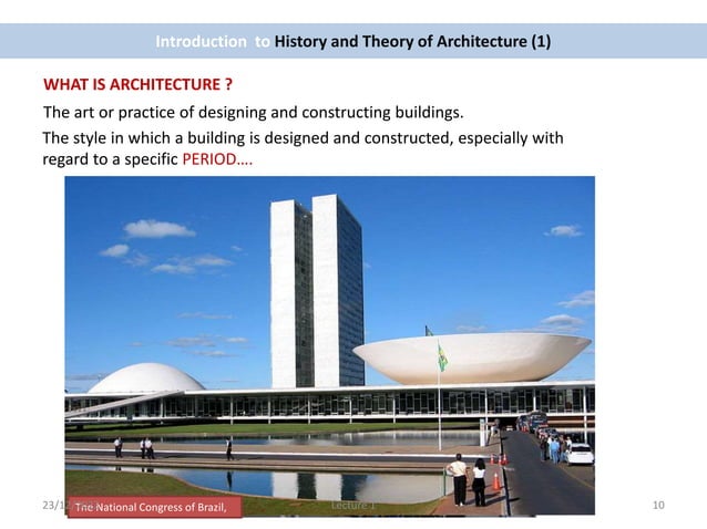 History of architecture 1 - Lecture-1.ppt