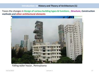 History of architecture 1 - Lecture-1.ppt