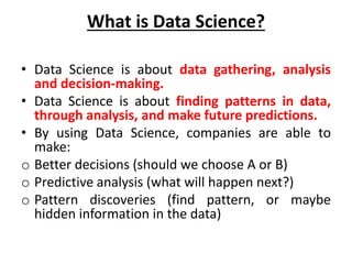 Data Science Introduction: Concepts, lifecycle, applications.pptx ...