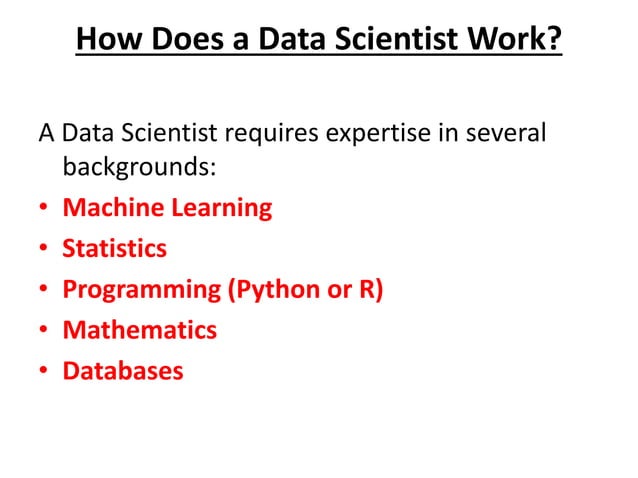 Data Science Introduction: Concepts, lifecycle, applications.pptx Data Science Introduction: Concepts, lifecycle, applications.pptx