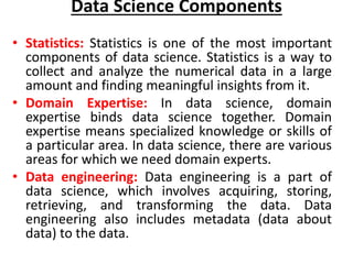 Data Science Introduction: Concepts, lifecycle, applications.pptx