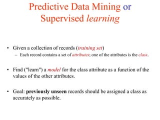 Introduction to Data Mining (Why Mine Data? Commercial Viewpoint) | PPT