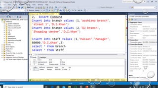 Microsoft SQL Server Query Practical Work | PPTX | Databases | Computer Software and Applications