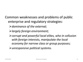 law of public enterprise lecture note- part one | PPTX