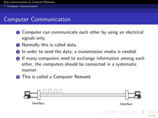 Data_Communication_and Networks_networking and communication | PPT