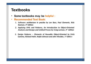 Software Design And Architecture Introduction | PPTX
