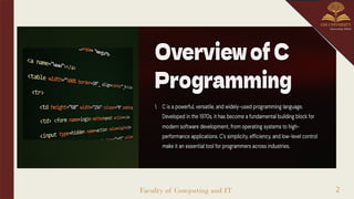 c programming notes, introduction to c p | PPT
