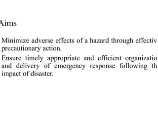 lecture-1. disaster nursing and types of disaster | PPTX