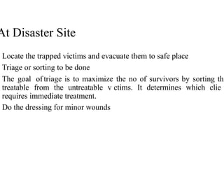 lecture-1. disaster nursing and types of disaster | PPTX