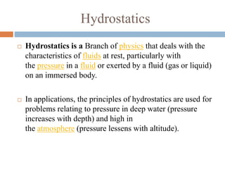 Hydrology civil engineering Fluid Mechanics.pptx
