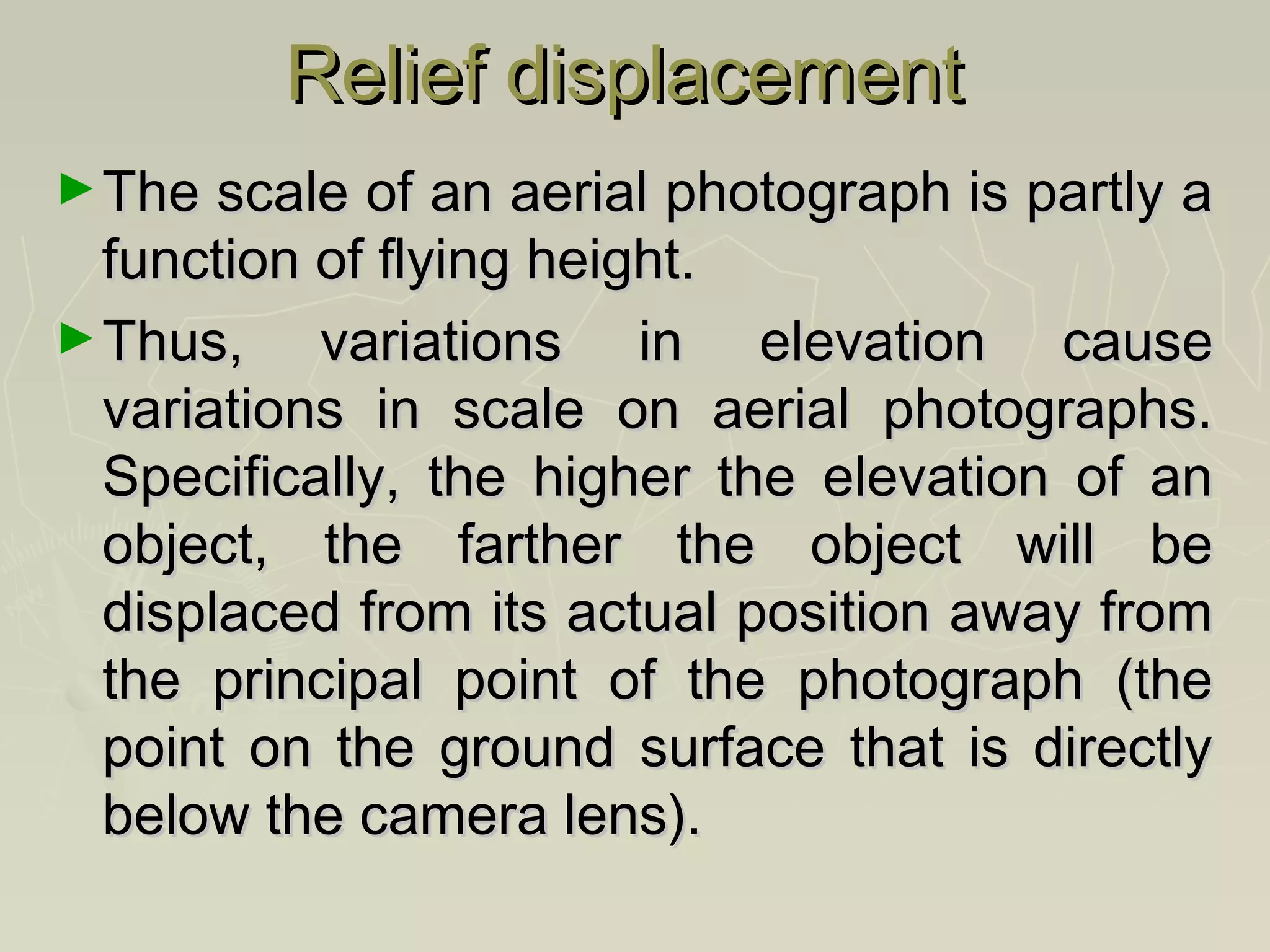 Lecture 1-aerial photogrammetry | PPT