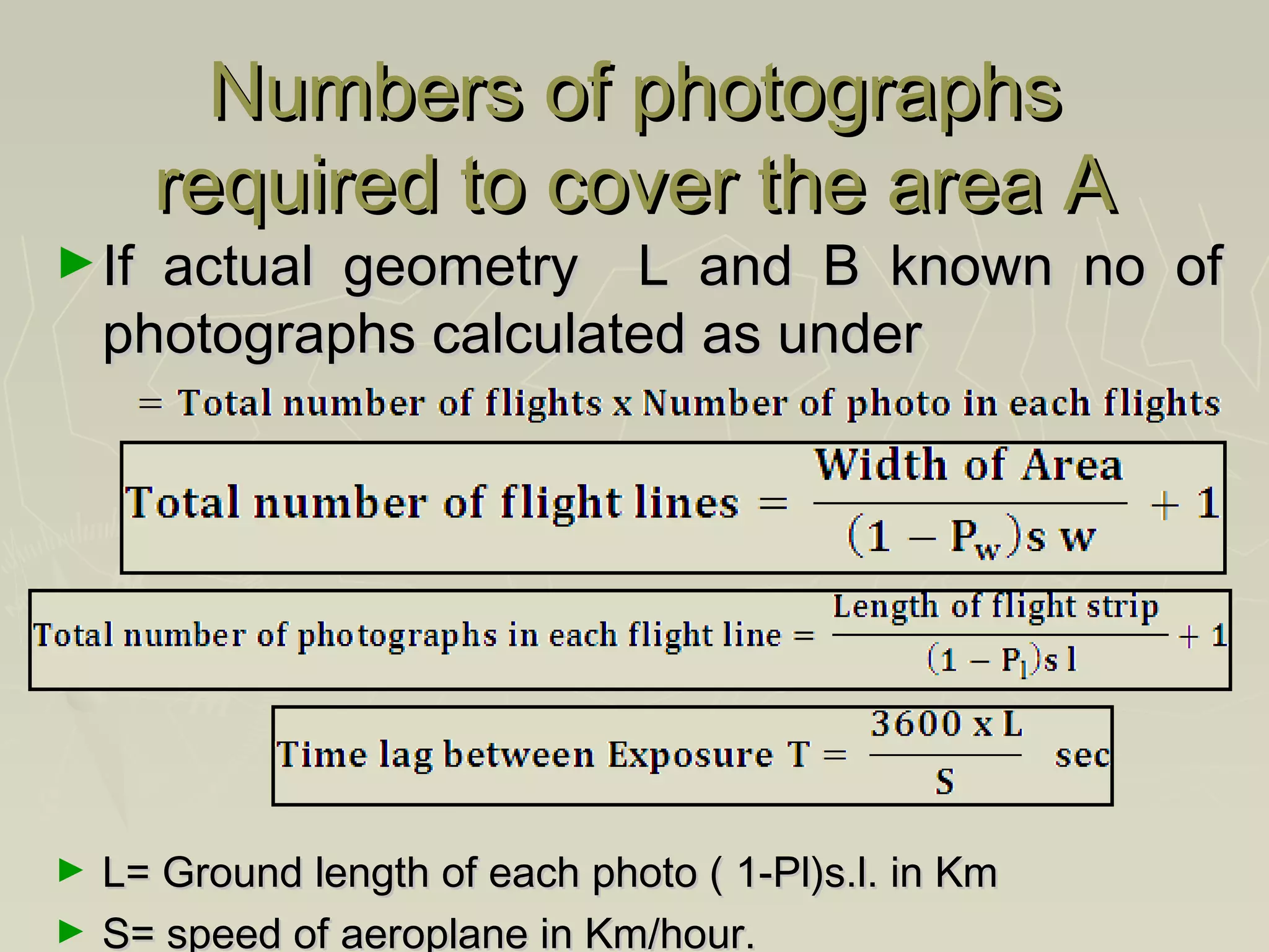Lecture 1-aerial photogrammetry | PPT