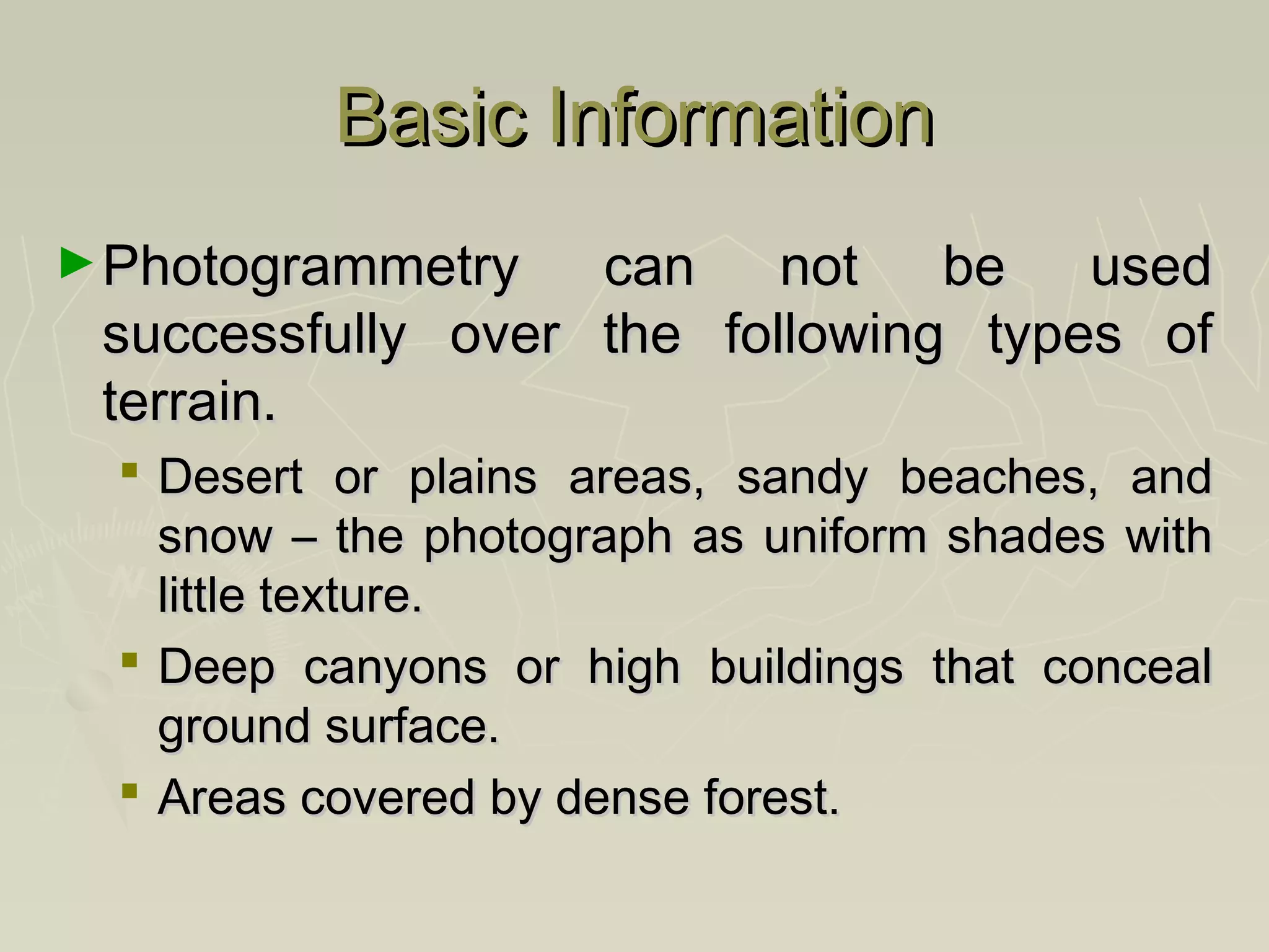 Lecture 1-aerial photogrammetry | PPT