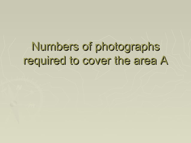 Lecture 1-aerial photogrammetry | PPT | 3-D Graphics | Computer Software and Applications