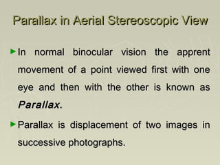 Lecture 1-aerial photogrammetry | PPT