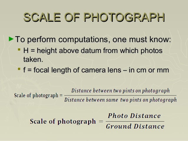 Lecture 1-aerial photogrammetry