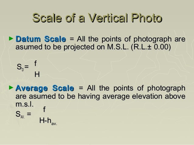 Lecture 1-aerial photogrammetry
