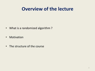 Lecture 1-cs648 | PPTX