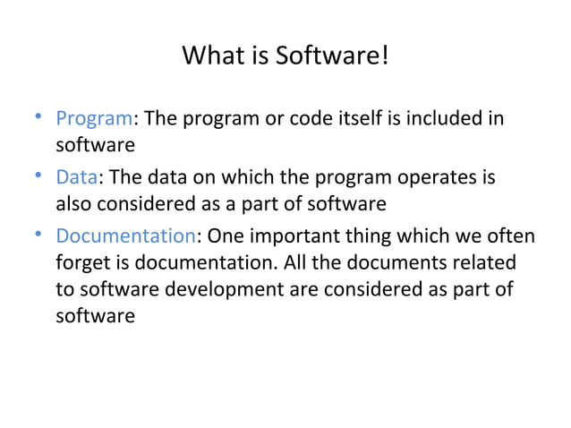 Lecture 1-intro-to-software-development | PPT | Computer Software and ...