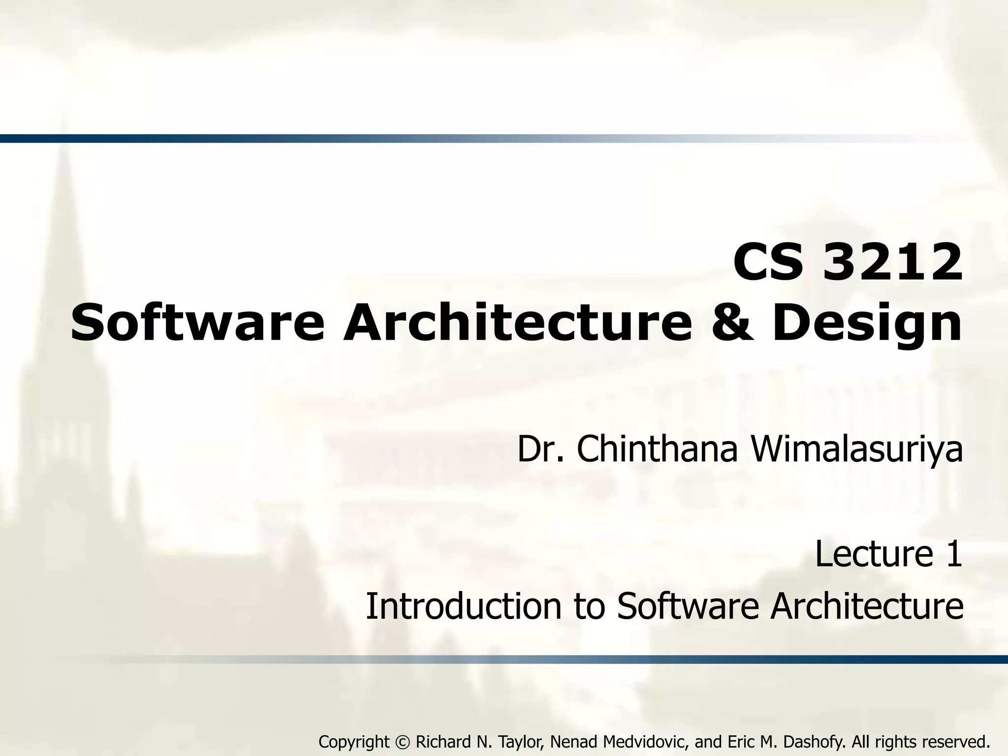Lecture 1 Introduction Pdf