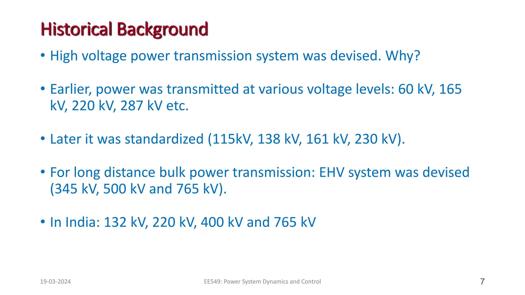 Power System Dynamics Lecture 1 Introduction.ppsx