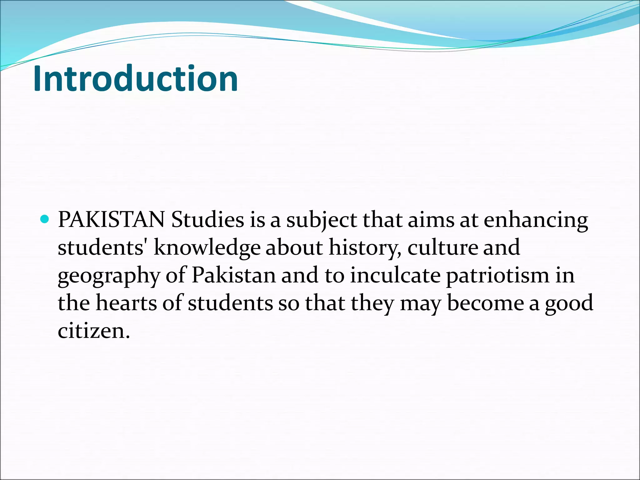 Lecture-1-Introduction-and-Orientation-of-Pakistan-Studies-Why-Pakistan ...