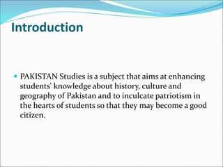 Lecture-1-Introduction-and-Orientation-of-Pakistan-Studies-Why-Pakistan ...