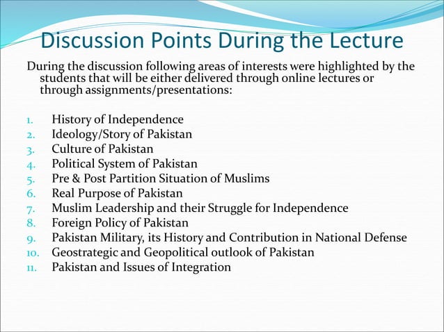 Lecture-1-Introduction-and-Orientation-of-Pakistan-Studies-Why-Pakistan ...