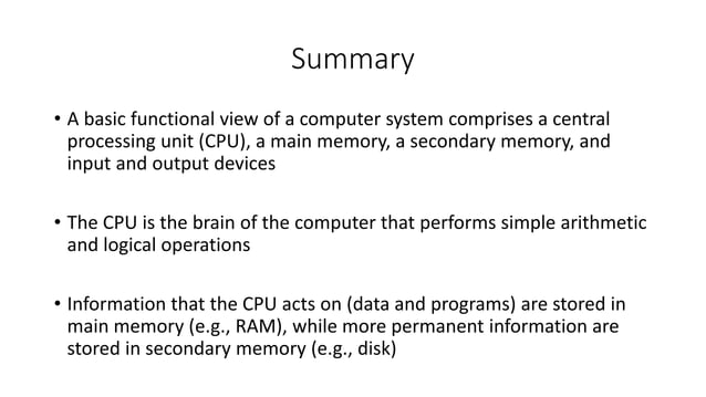 Introduction to computers and programming languages | PPT Introduction to computers and programming languages | PPT