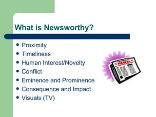 What is Newsworthy? | PPT