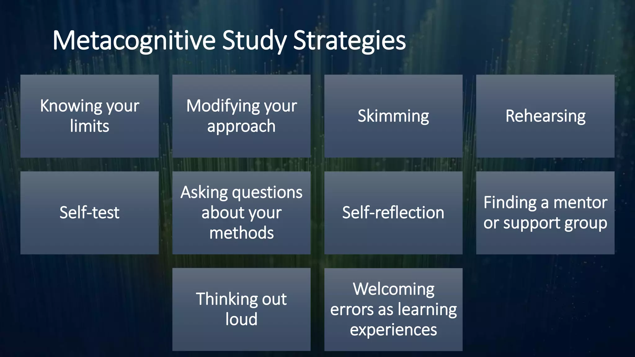 Learning to be a better learner.pptx | Educational Assessment | Education