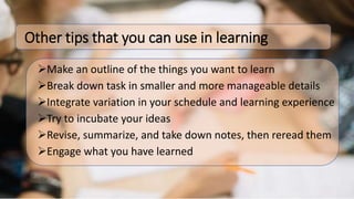 Learning to be a better learner.pptx