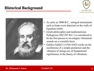 Lecture-1- mechanical vibrations, Mohamed salem.pdf