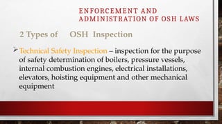 Lecture-1-OSHS it's haw laws of safety protocols | PPT