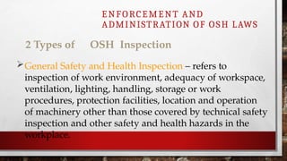 Lecture-1-OSHS it's haw laws of safety protocols | PPT