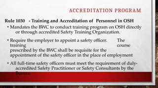 Lecture-1-OSHS it's haw laws of safety protocols | PPT