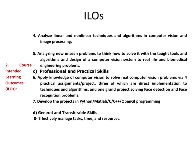 Lecture 1 computer vision introduction | PDF