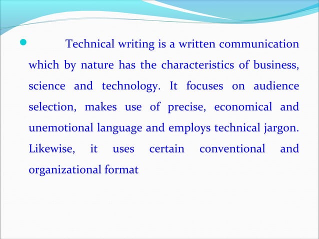 Lecture 1-technical-writing | PPT