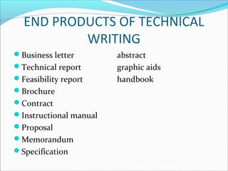 Lecture 1-technical-writing | PPT
