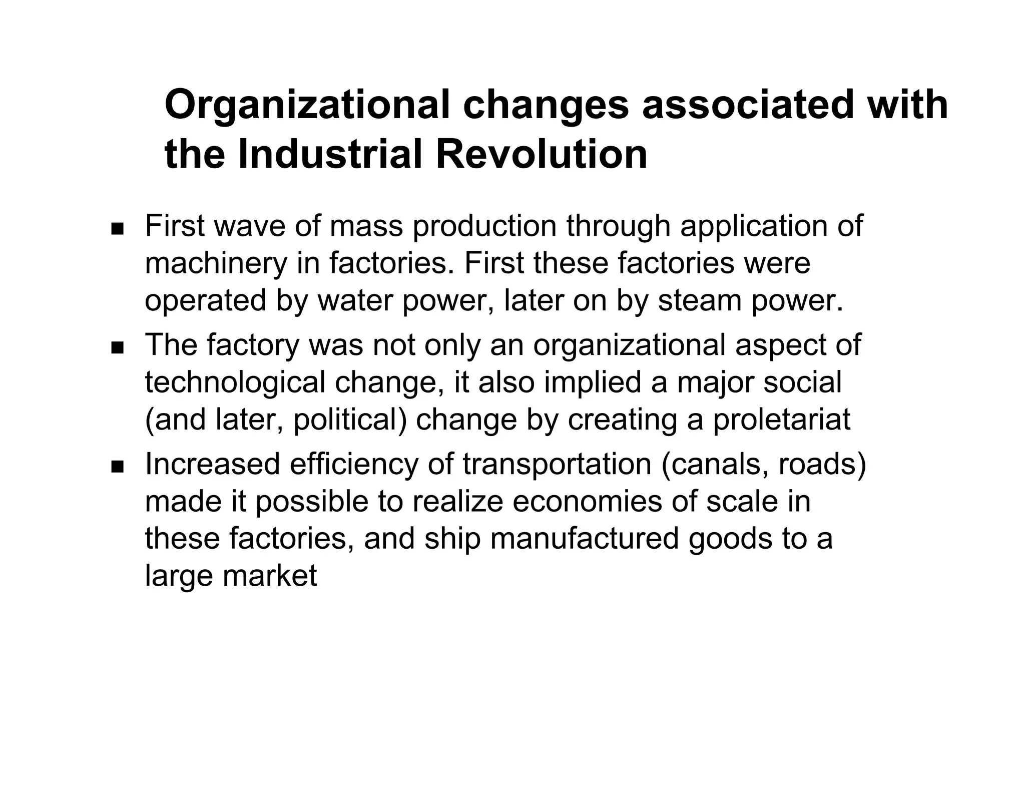 Lecture 1 - The economic impact of technological change and innovation ...