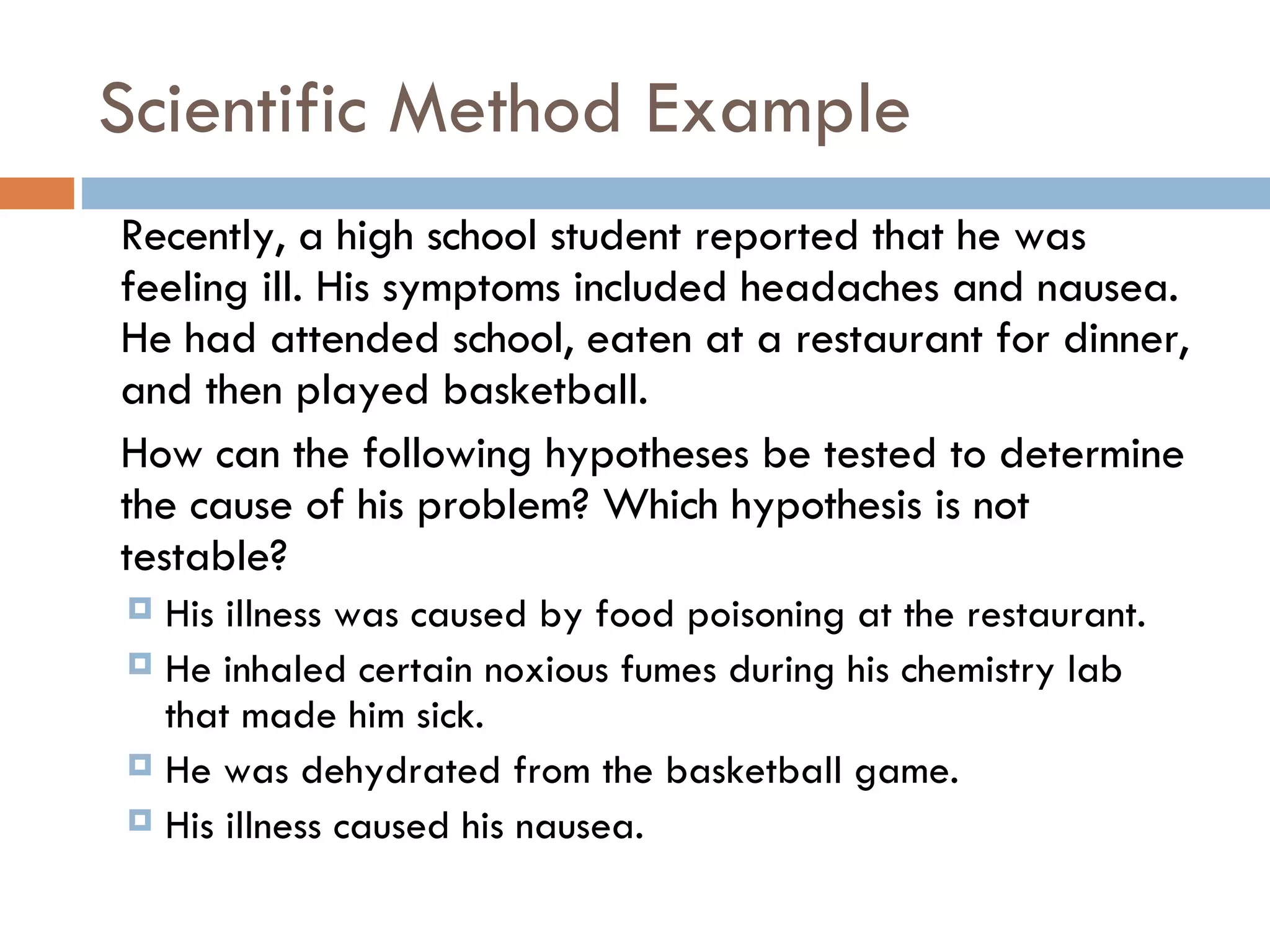 Lecture 1 What Is Chemistry; Scientific Method Review | PPT
