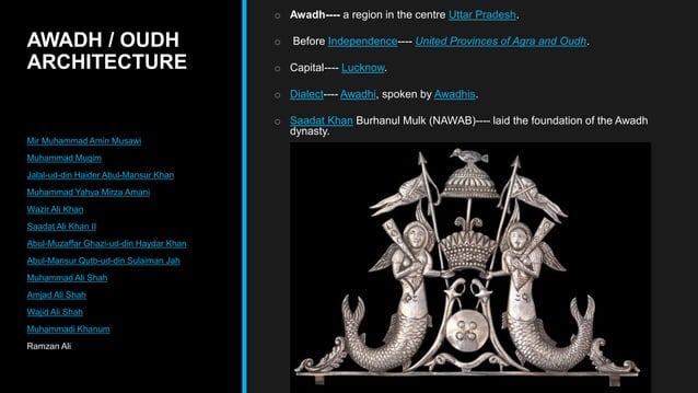 Awadh / Oudh Architecture | PDF