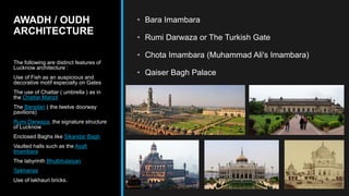 Awadh / Oudh Architecture | PPT