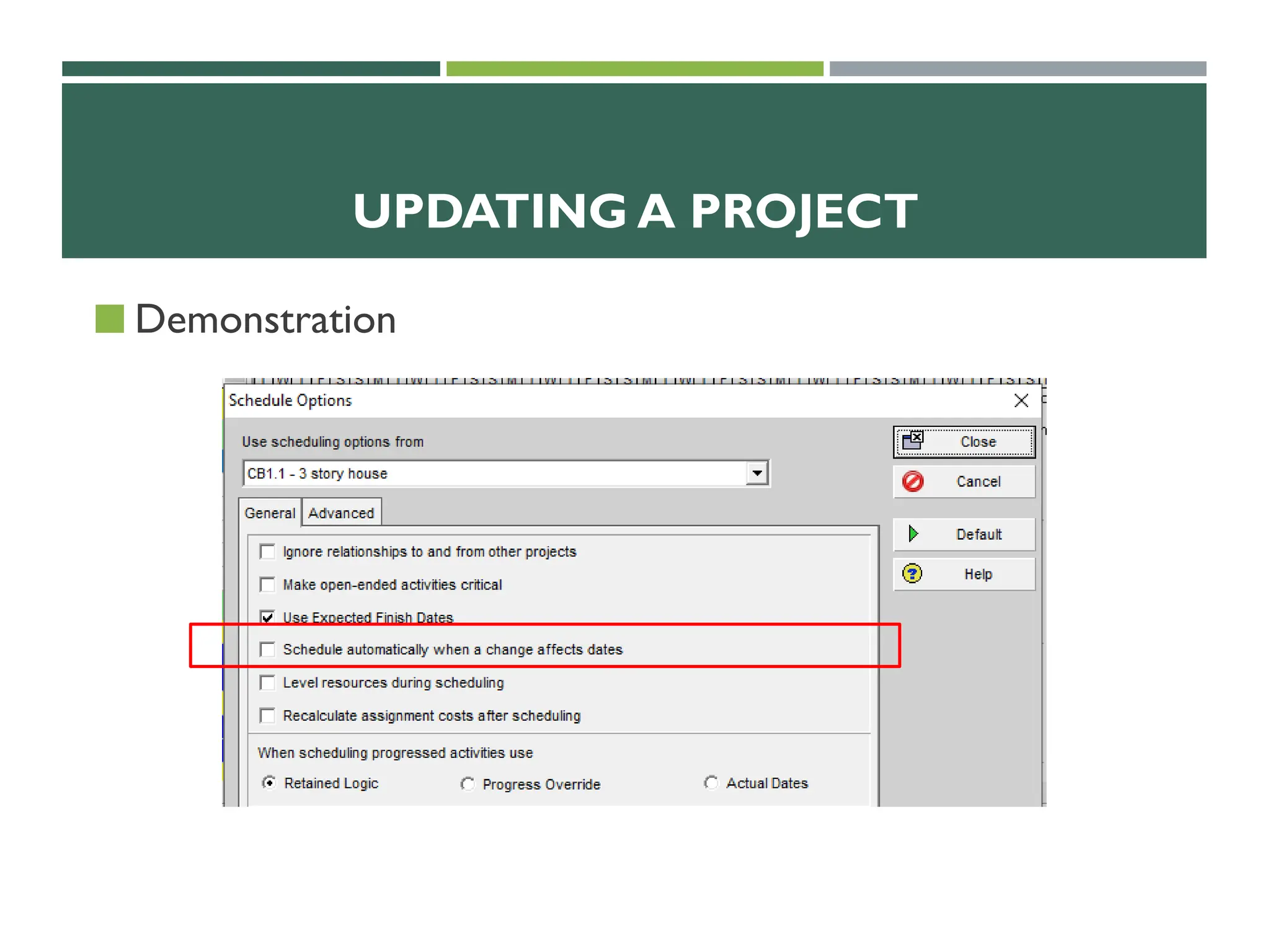 Project Management And Updating And Monitoring Ppt