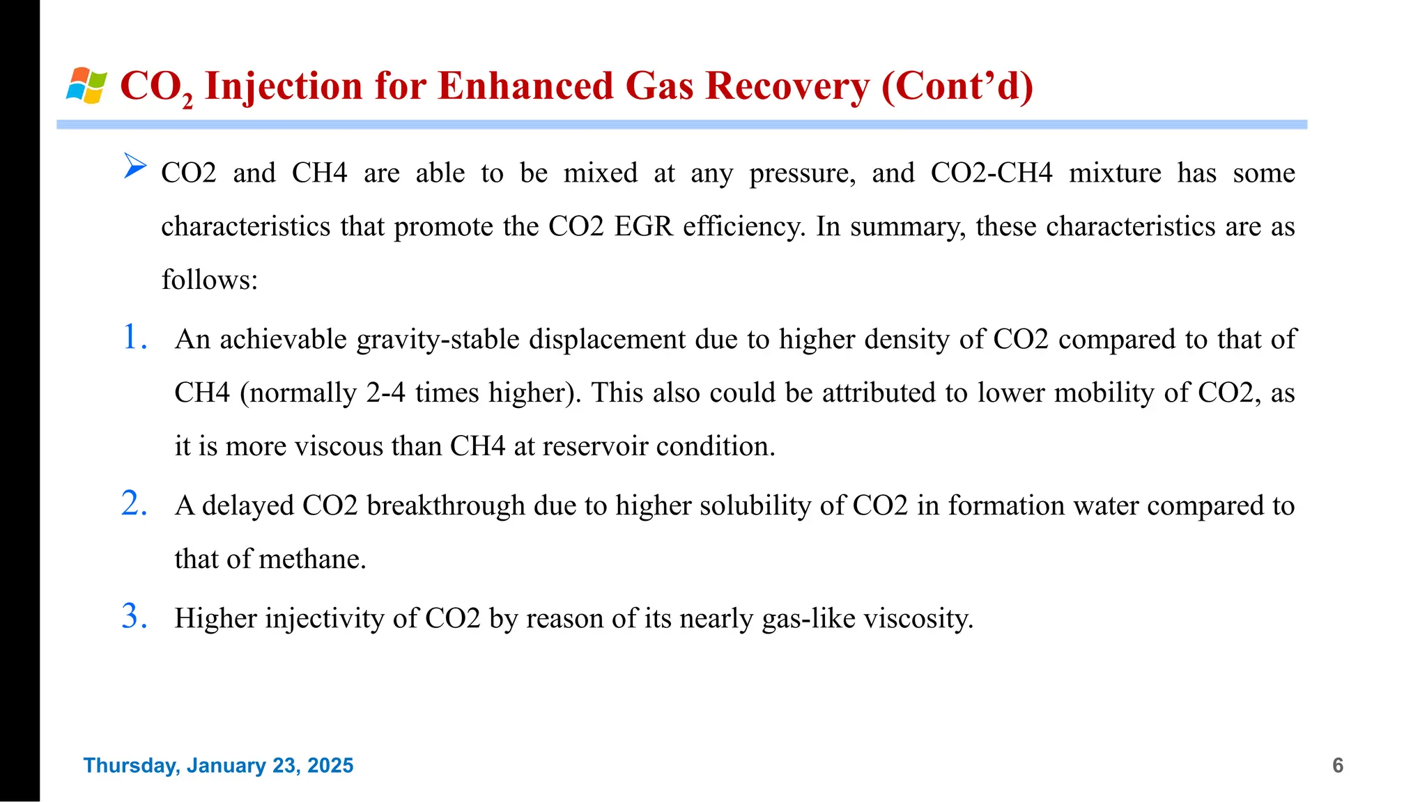 CO2 Injection in Tight Reservoir: water flooding would be the first ...