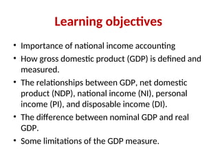 Lecture -1 0- National income accounting.ppt | Business Accounting ...
