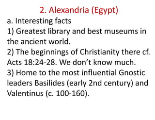 Lecture 10; Church History; The Third Century | PPT