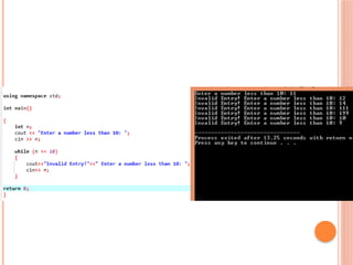 Control-structure - while loop and do-while loop.pptx