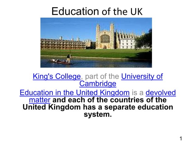 Lecture 10 education of the uk | PPTX | Secondary Education | Education