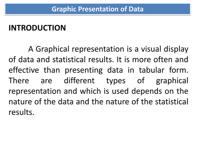 Numerical & graphical presentation of data | PPTX